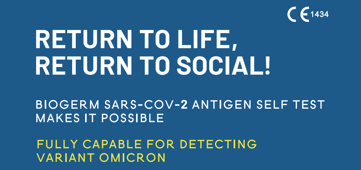 BioGerm SARS-CoV-2 Antigen Self Test-Novel Coronavirus Antigen ...